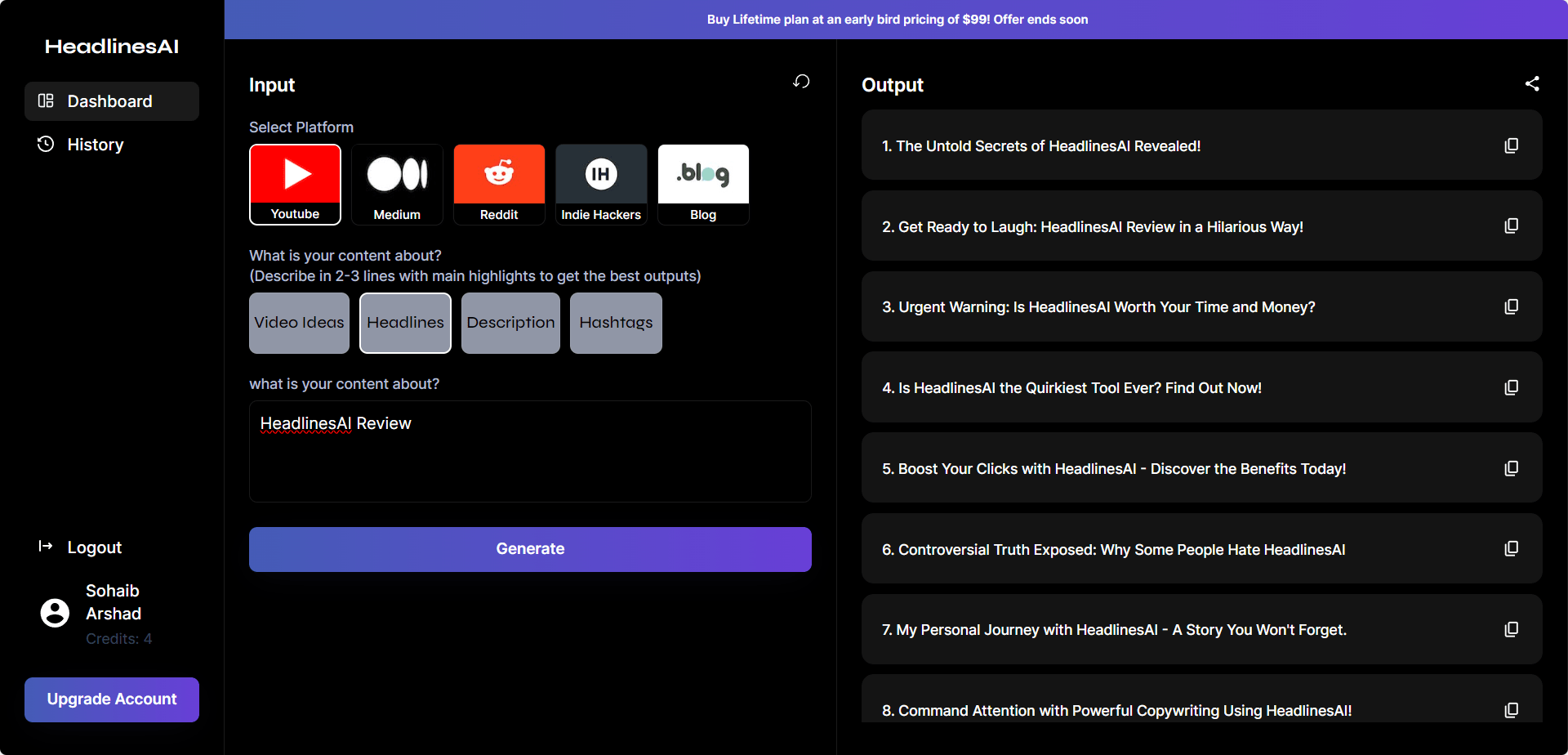HeadlinesAI - AI Tools Journal